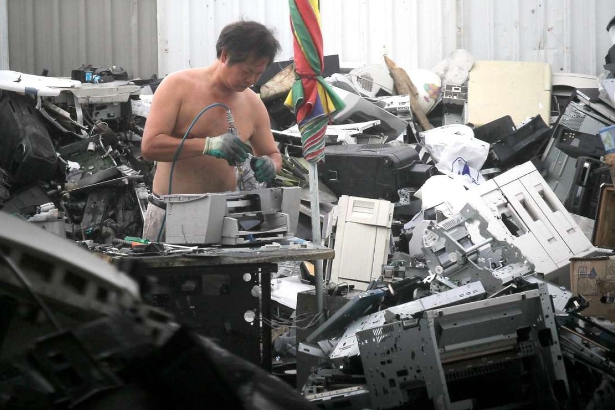 The problem of electronic waste dumping in Hong Kong must be dealt with ...