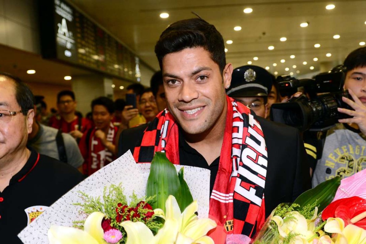 He’s here: Brazilian striker Hulk arrives in China ahead of expected ...