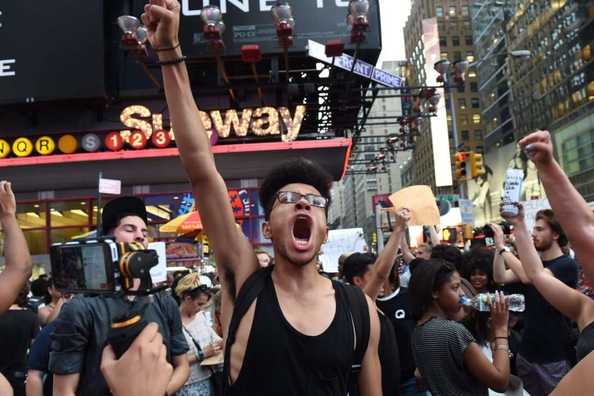 Hundreds block traffic in NYC’s Times Square as protesters across US ...