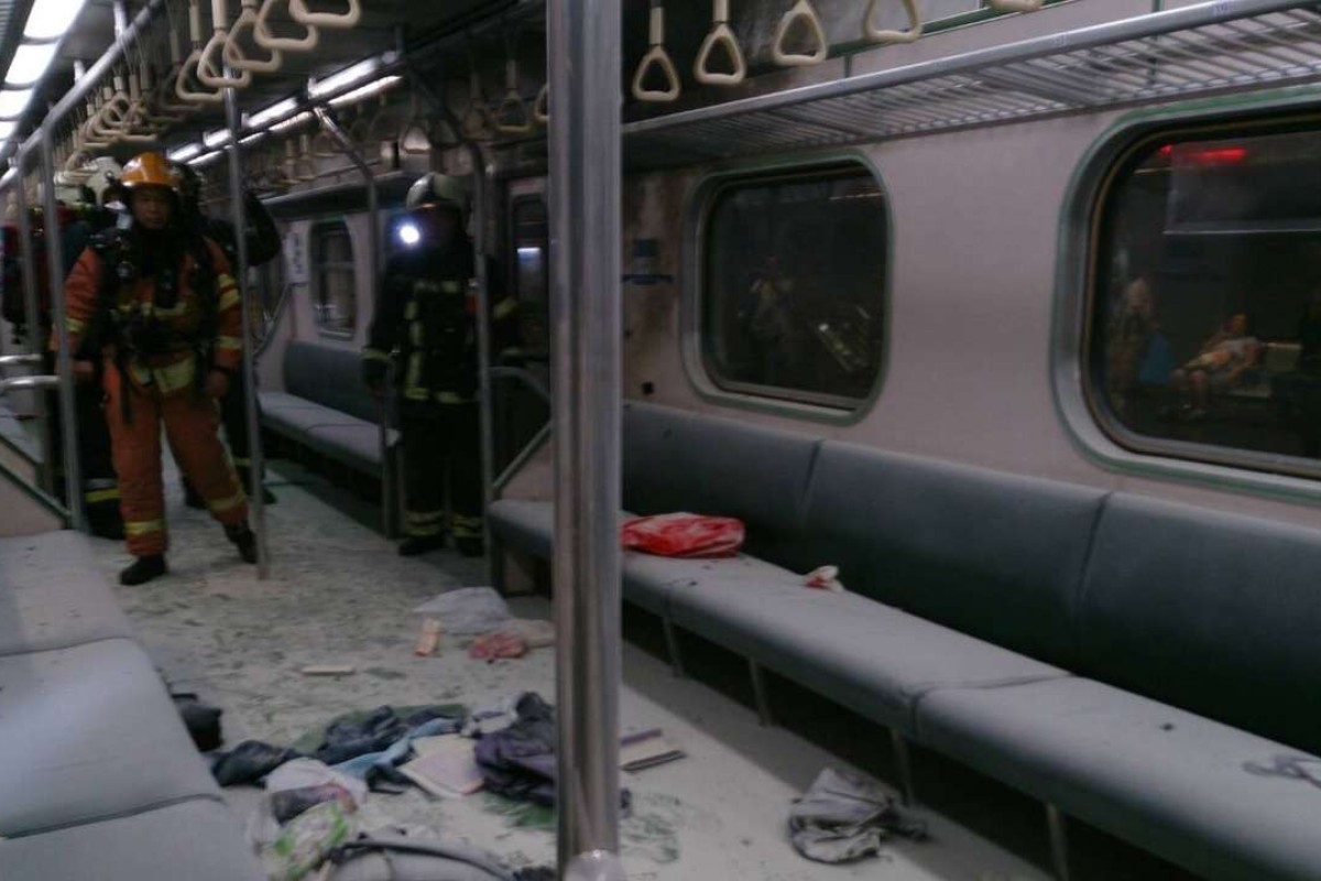 21 injured in Taipei commuter train blast | South China Morning Post