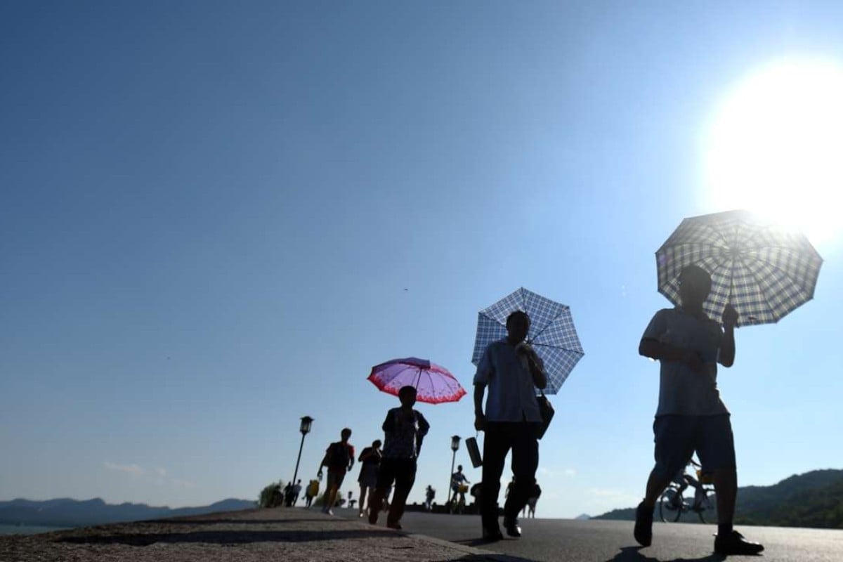 China swelters in baking heat as temperatures soar ... and there’s more ...