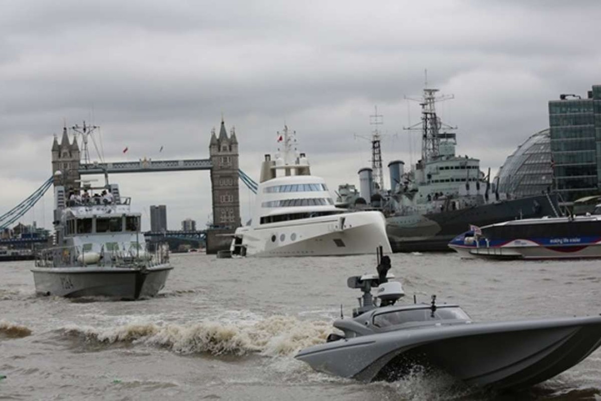Ghost ship: Britain’s Royal Navy tests a different kind of drone, a ...