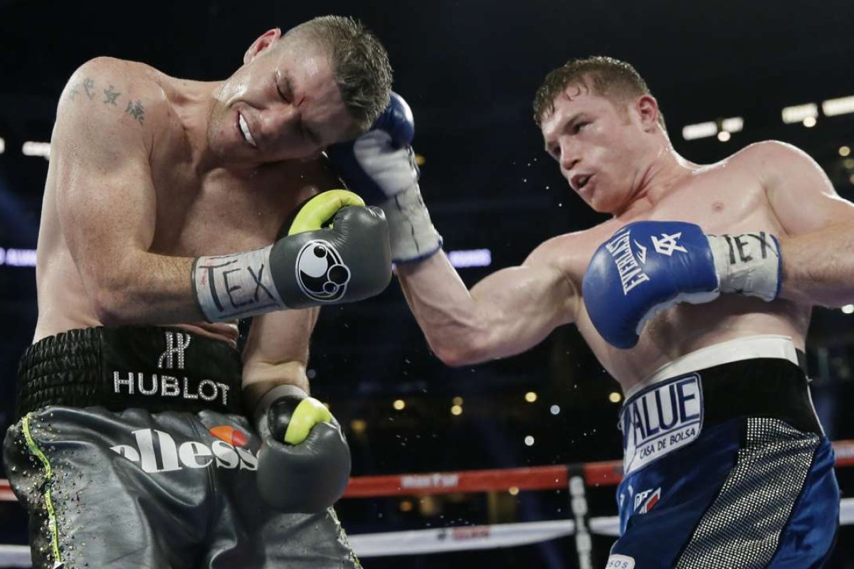 ‘I fear no one’: Canelo Alvarez claims world title with hugely ...