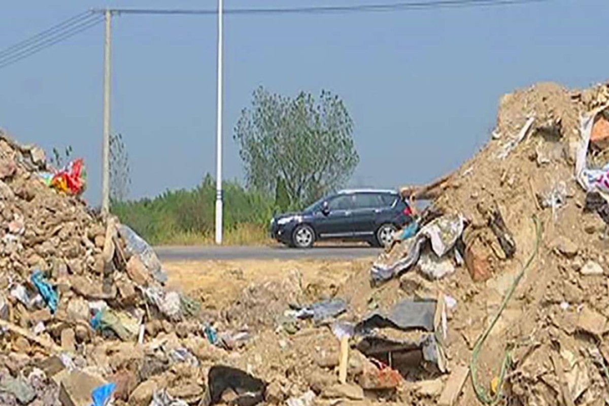 Costly Chinese ecological park being used by locals as giant rubbish ...