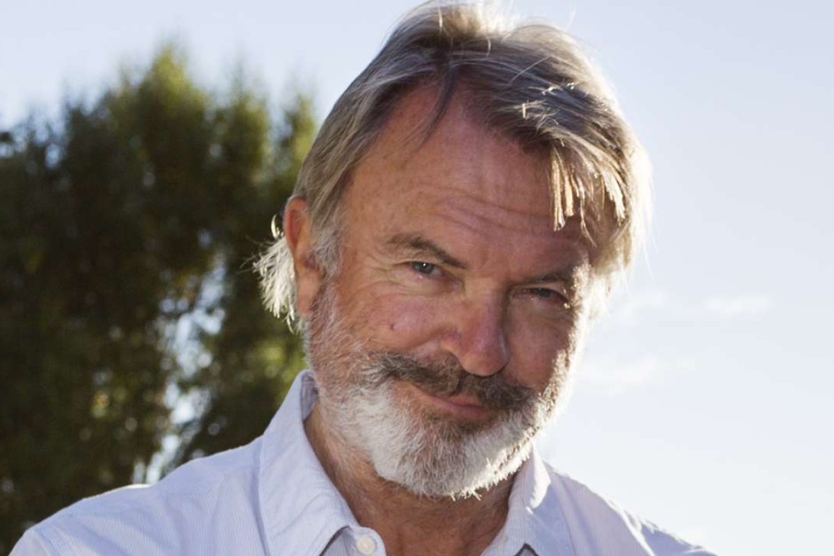 Double life: Actor Sam Neill is equally at home in front of the cameras ...