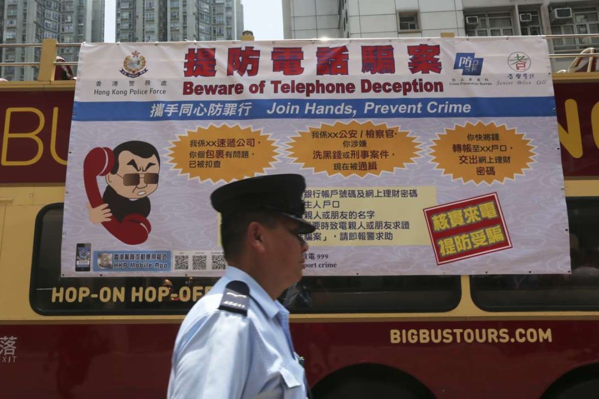 Steep increase in Hong Kong phone scam victims despite repeated police ...