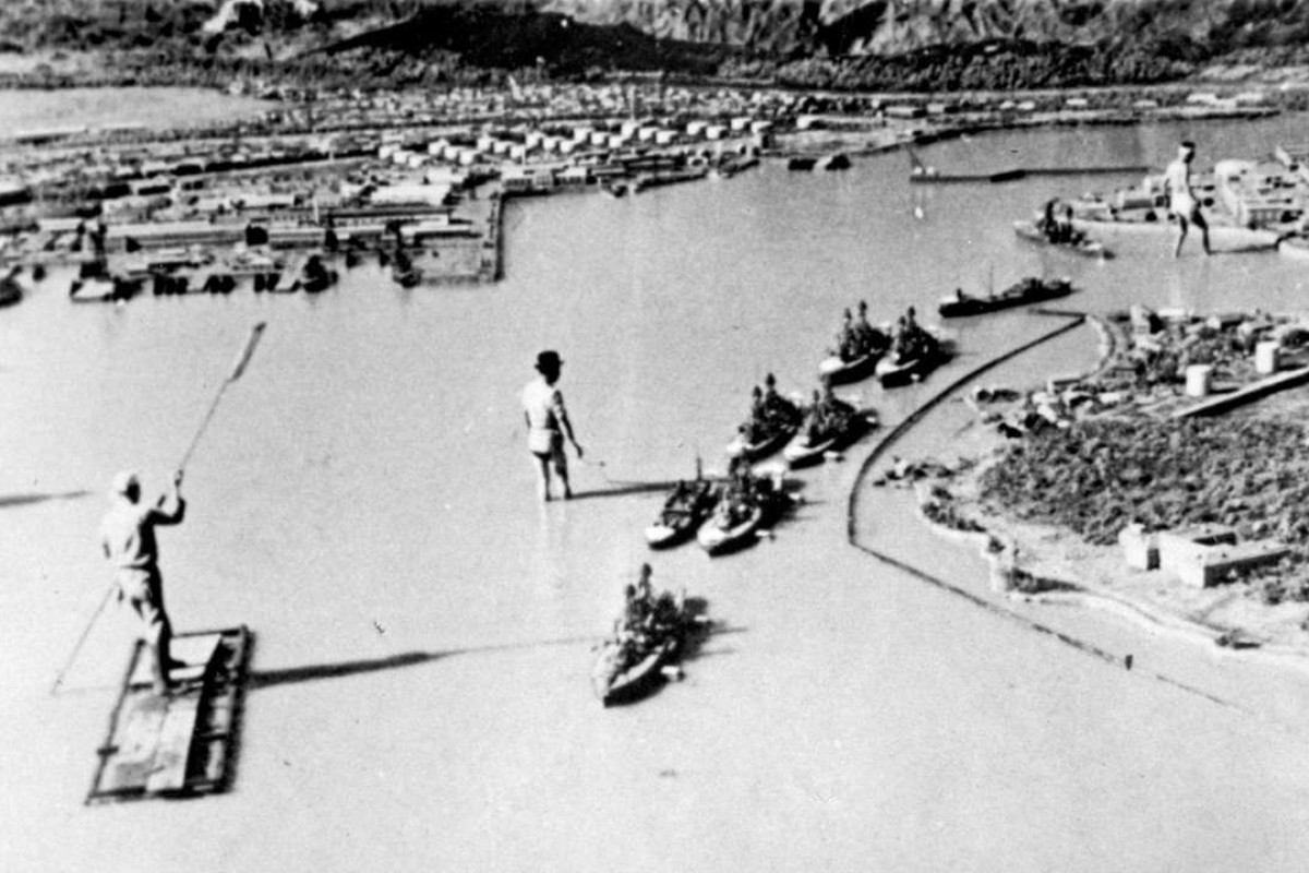 The little USN Carrier built for the 1968 film "Yamamoto Isoroku ...