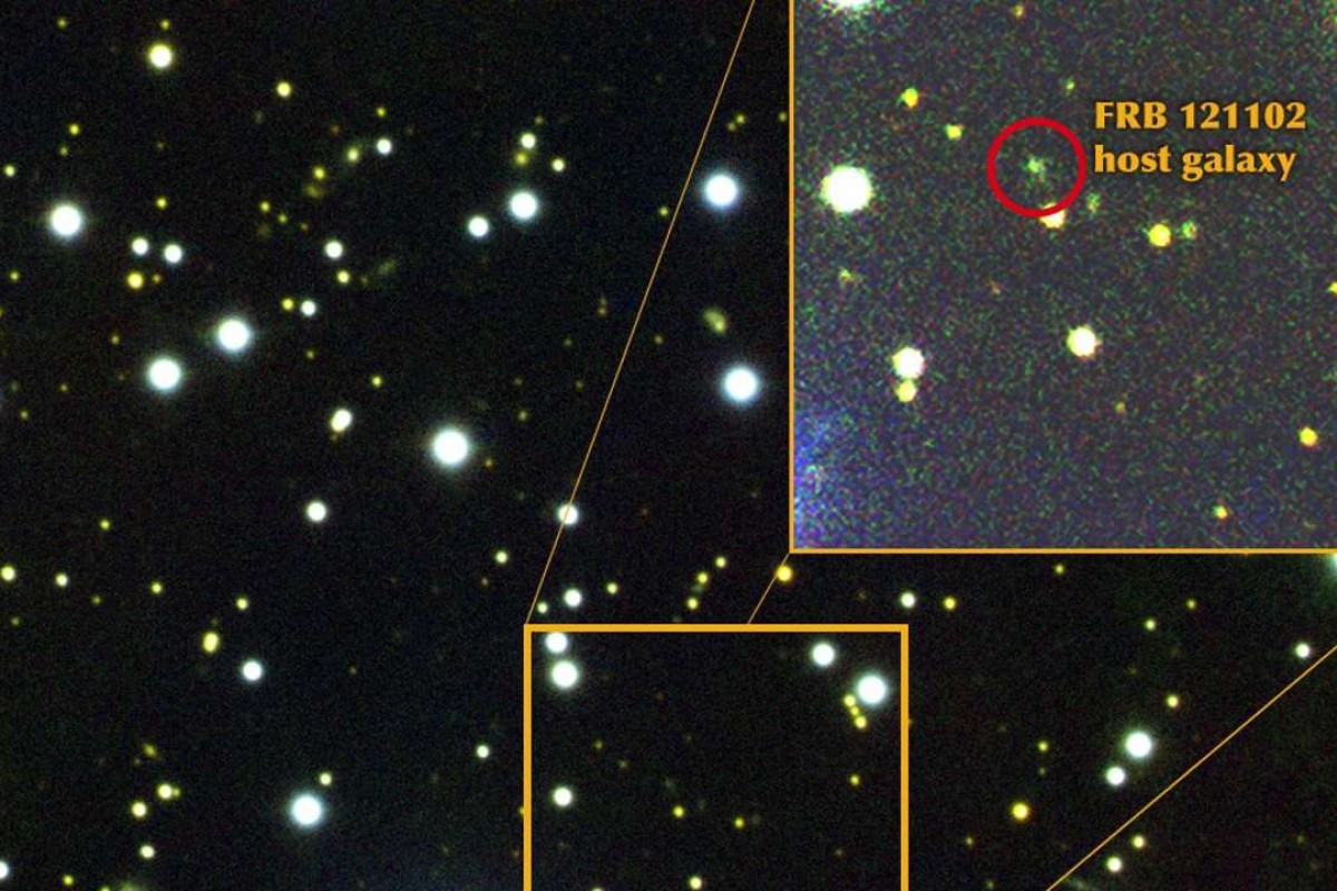 Mysterious and powerful deep space radio bursts are traced to dwarf ...