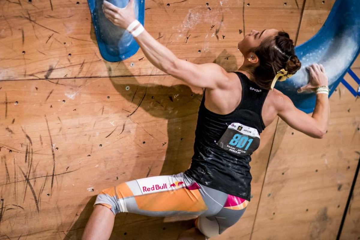 Climbing star Kim Ja-in wants to enjoy Tokyo Olympics after finishing ...