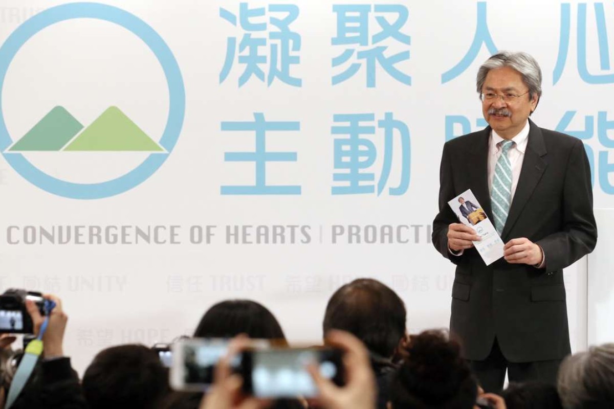 John Tsang unveils election platform, covering issues from political ...