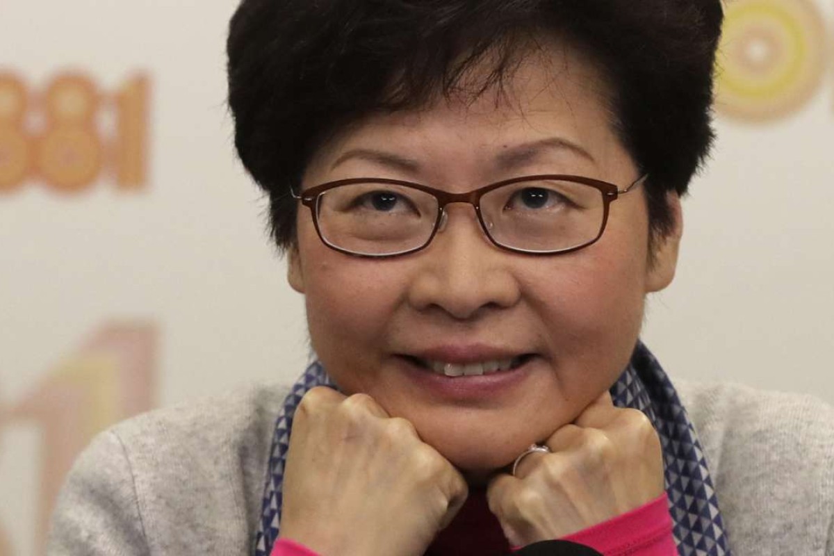 In apparent swipe at John Tsang, Carrie Lam warns against populism in ...