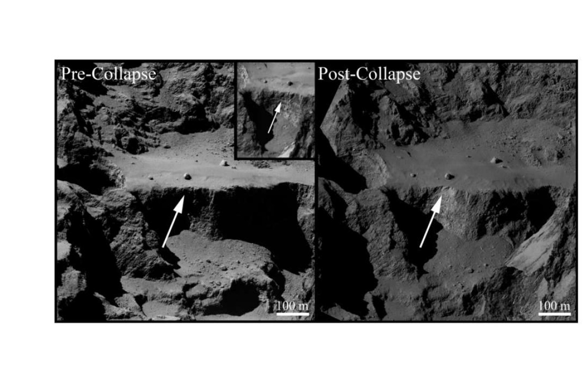Scientists capture incredible photographic proof of a landslide on a ...