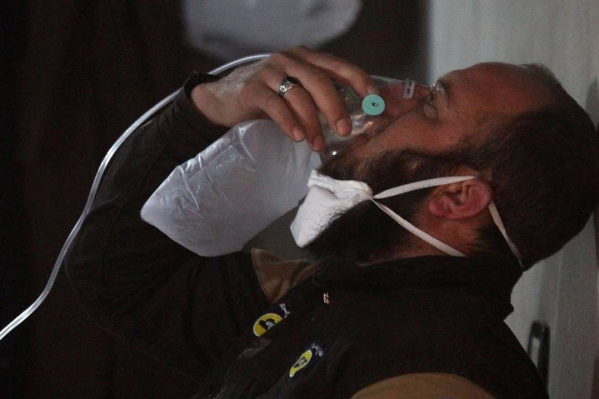 Children among at least 58 dead after chemical attack in rebel-held ...