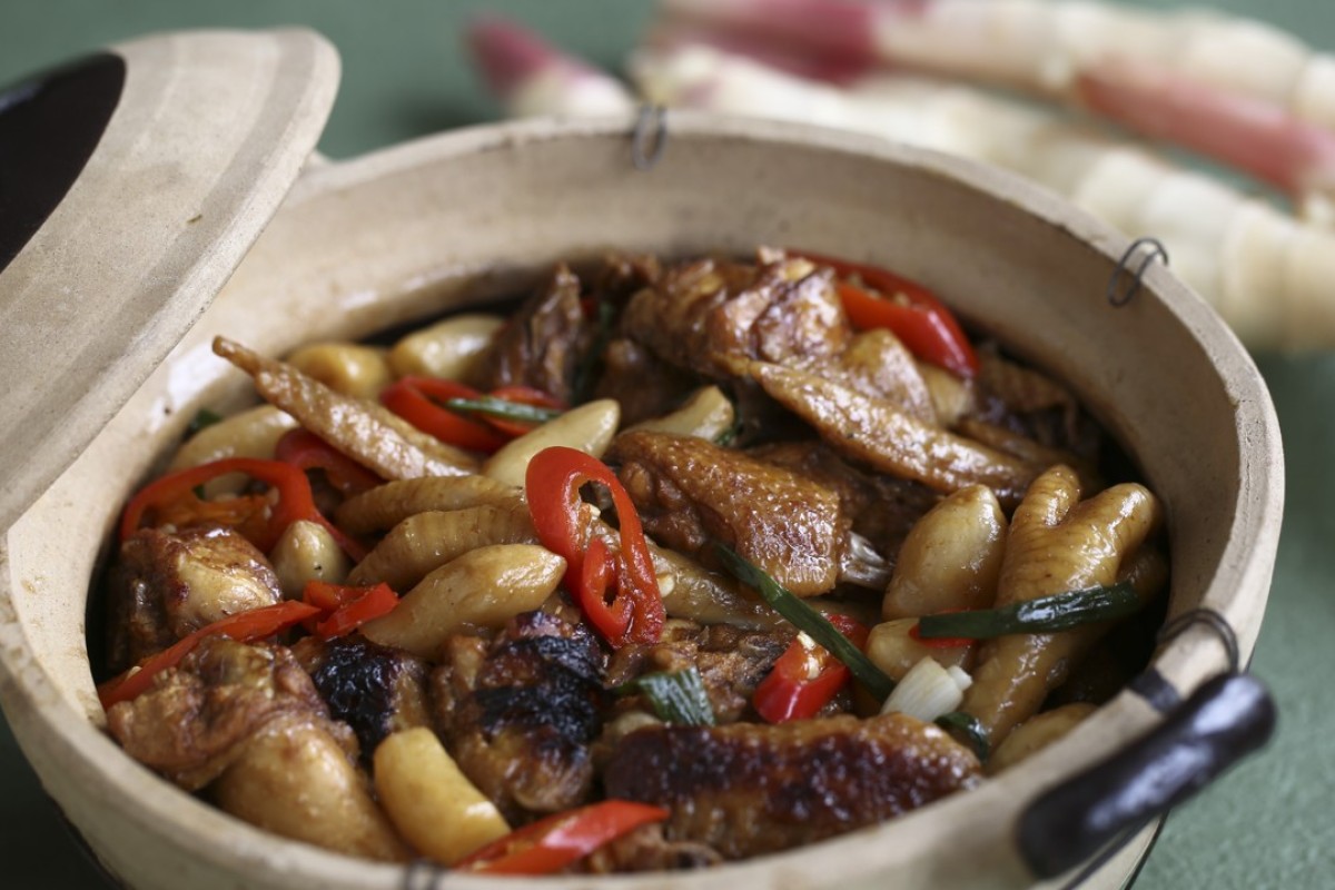 Susan Jung’s recipe for Chinese braised chicken with pickled young ...