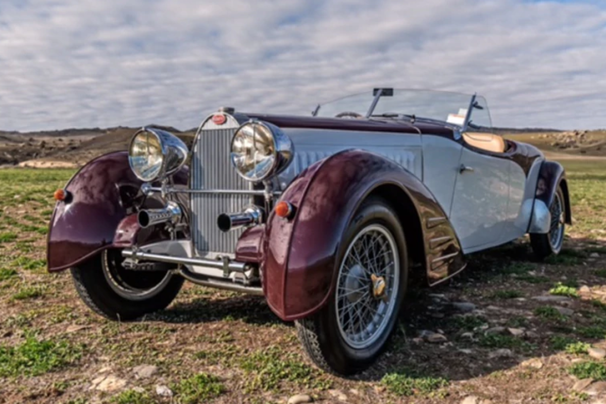 Rare Bugatti roadster stored in a shed for 50 years sells in New ...