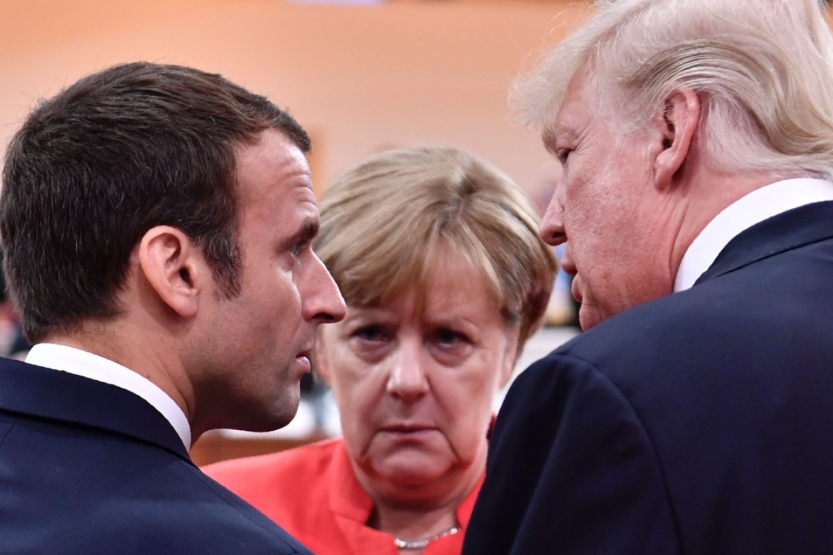 US President Donald Trump heads to France, hoping some of Emmanuel ...