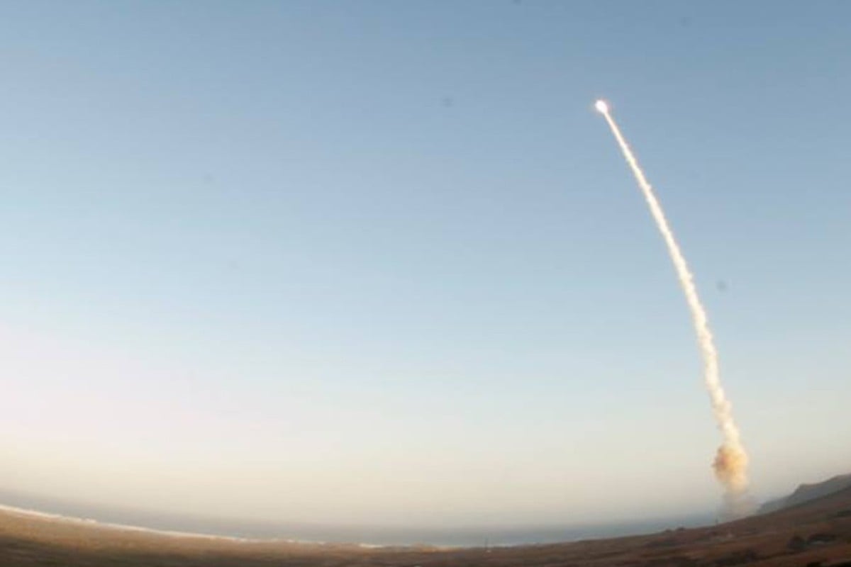 Us Test Launches Unarmed Icbm From California Amid North Korea Tensions