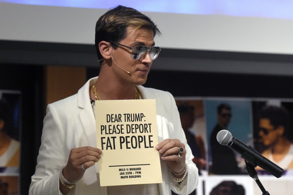 US civil liberties group will defend alt-right star Milo Yiannopoulos ...