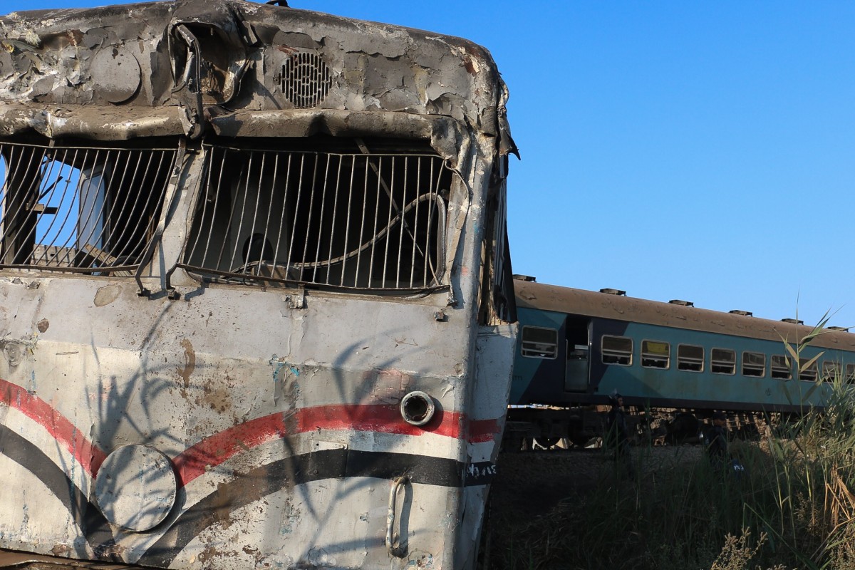 Sunken Train Wreck