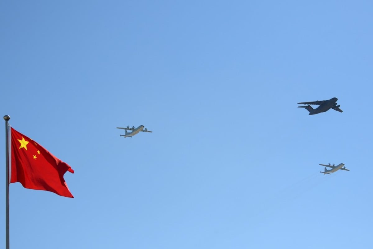Chinese military aircraft conduct more drills near Taiwan | South China ...