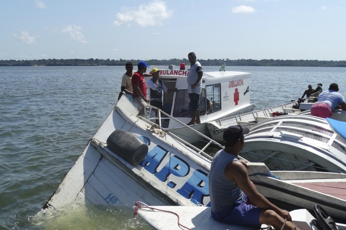 Ten dead and dozens missing in Brazil boat accident | South China ...