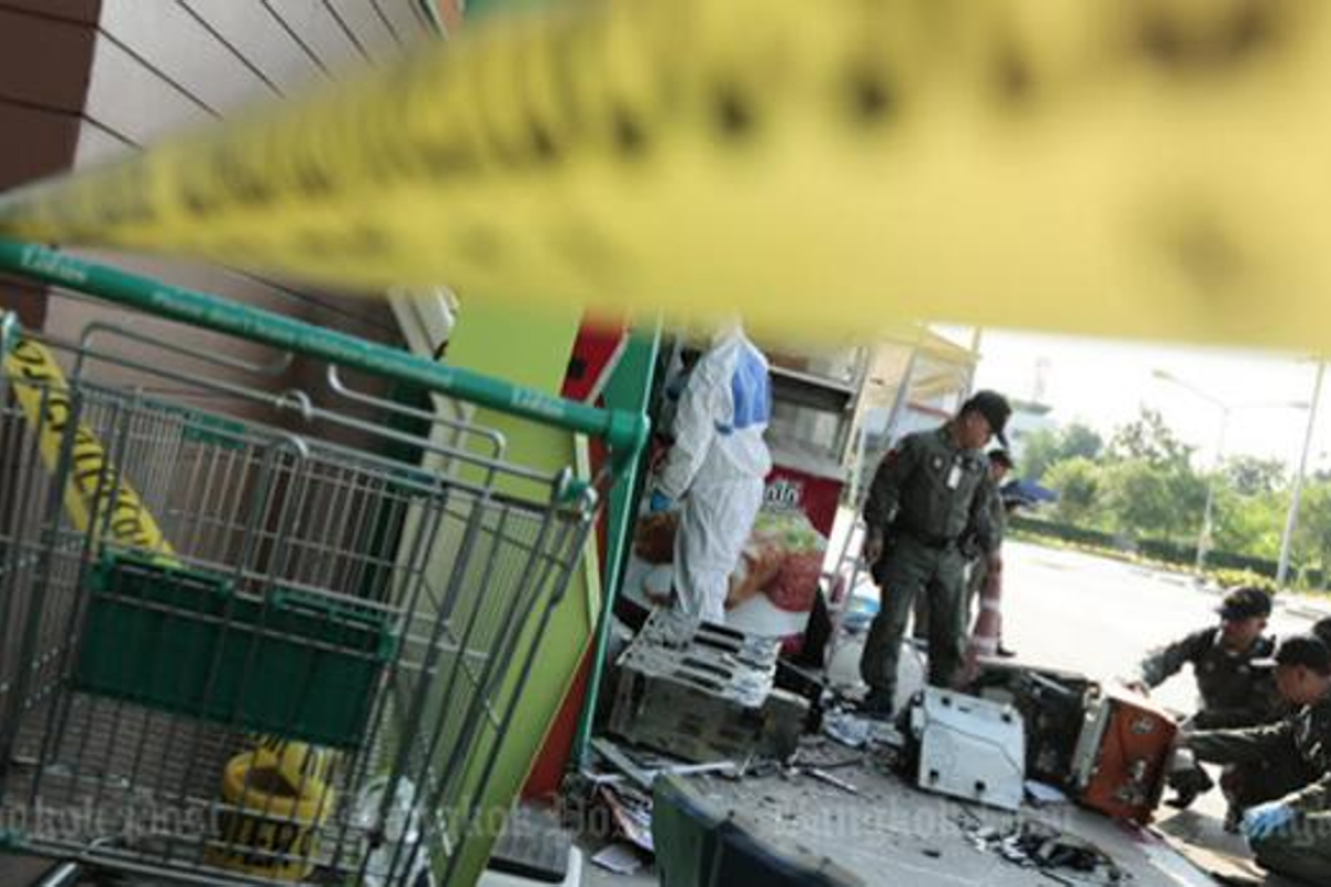 ATM blown up, money box stolen in Bangkok | South China Morning Post
