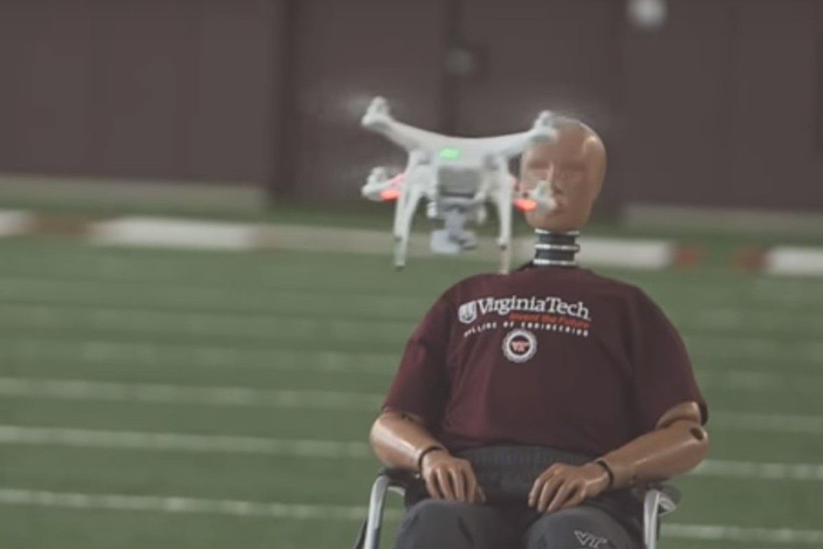 Small consumer drones unlikely to cause severe head injury, study on ...