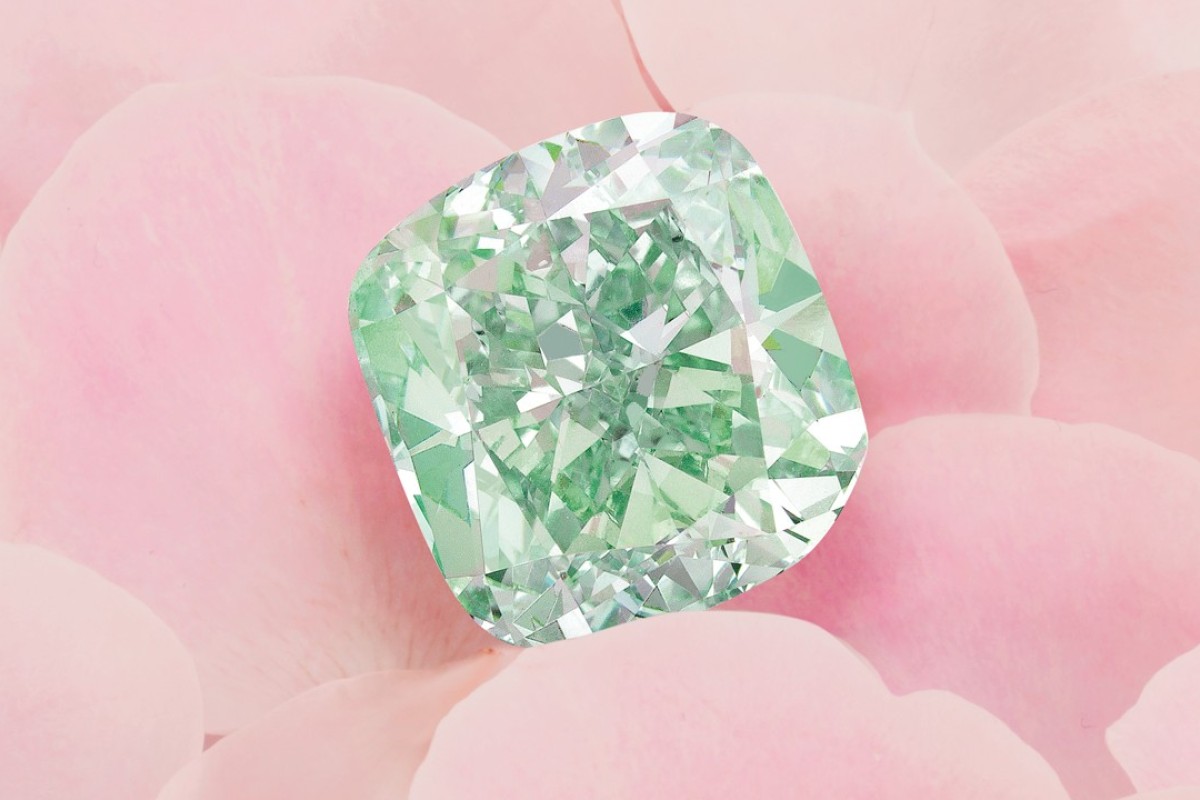 Rare 5.62ct green diamond to go on auction at Phillips | South China ...
