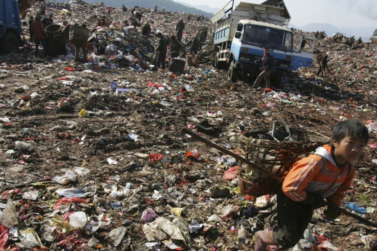 China needs urgent overhaul to treat billions of tonnes of waste, says ...