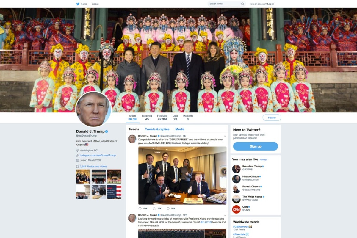 Trump leaps China’s ‘Great Firewall’ to give Twitter account a ...