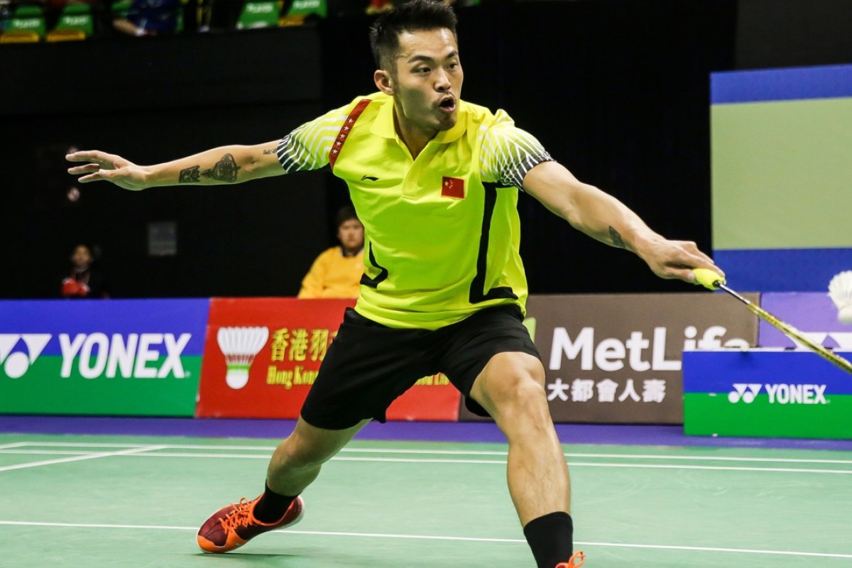 No comment: Lin Dan makes for the exit door after losing at Hong Kong ...