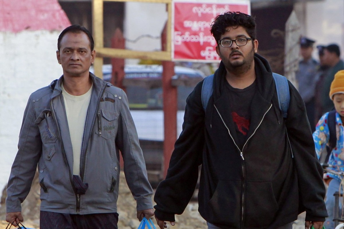 Myanmar releases two journalists detained for flying drone over capital ...