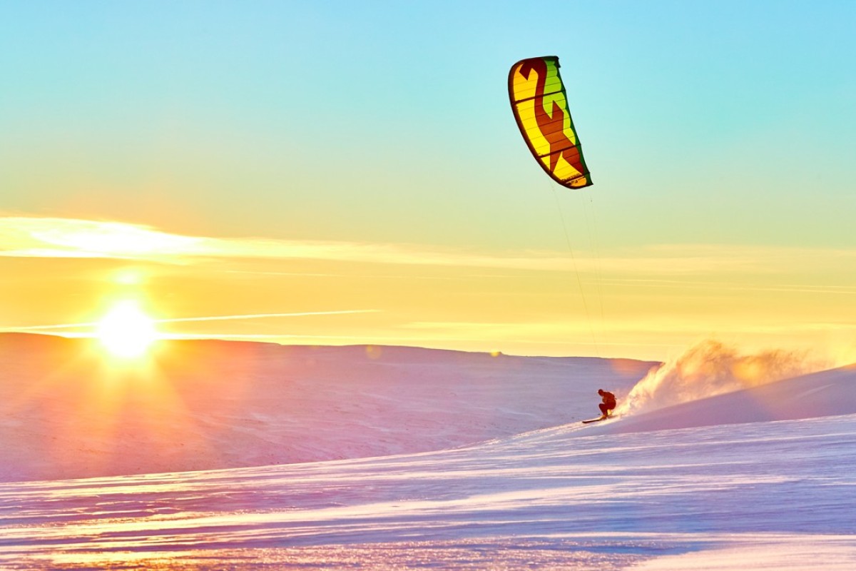 Snowkiting is a thrilling sport that’s gaining popularity | South China ...