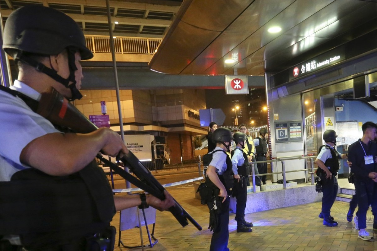 Anti-terror drill in Hong Kong MTR station draws 400 emergency staff ...