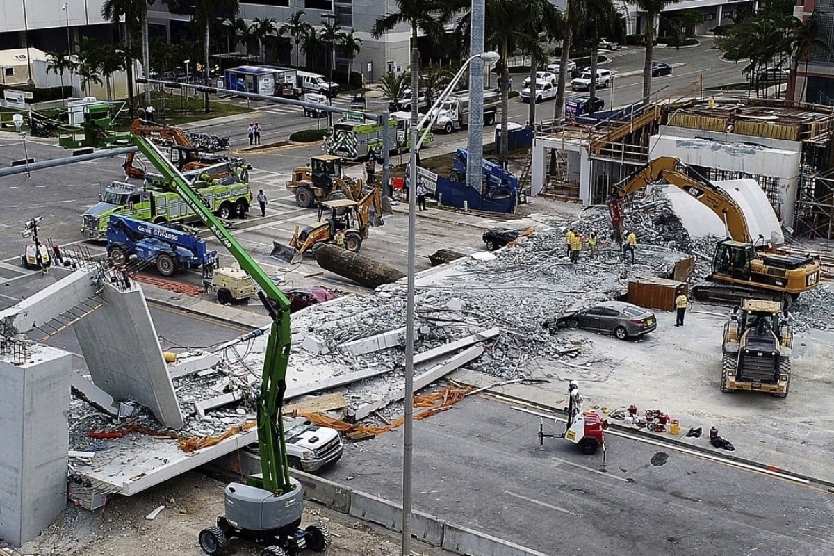 Survivor of Florida bridge collapse sues design-construction firms for ...