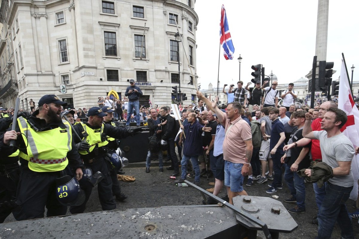 Right-wing extremism on the rise in Britain, authorities warn, citing ...