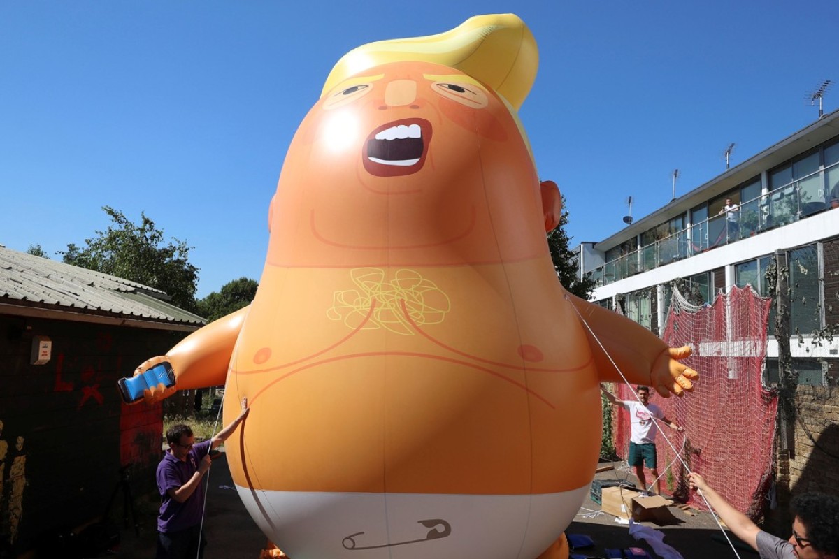 London mayor says ‘Trump Baby’ blimp can fly over UK parliament during ...
