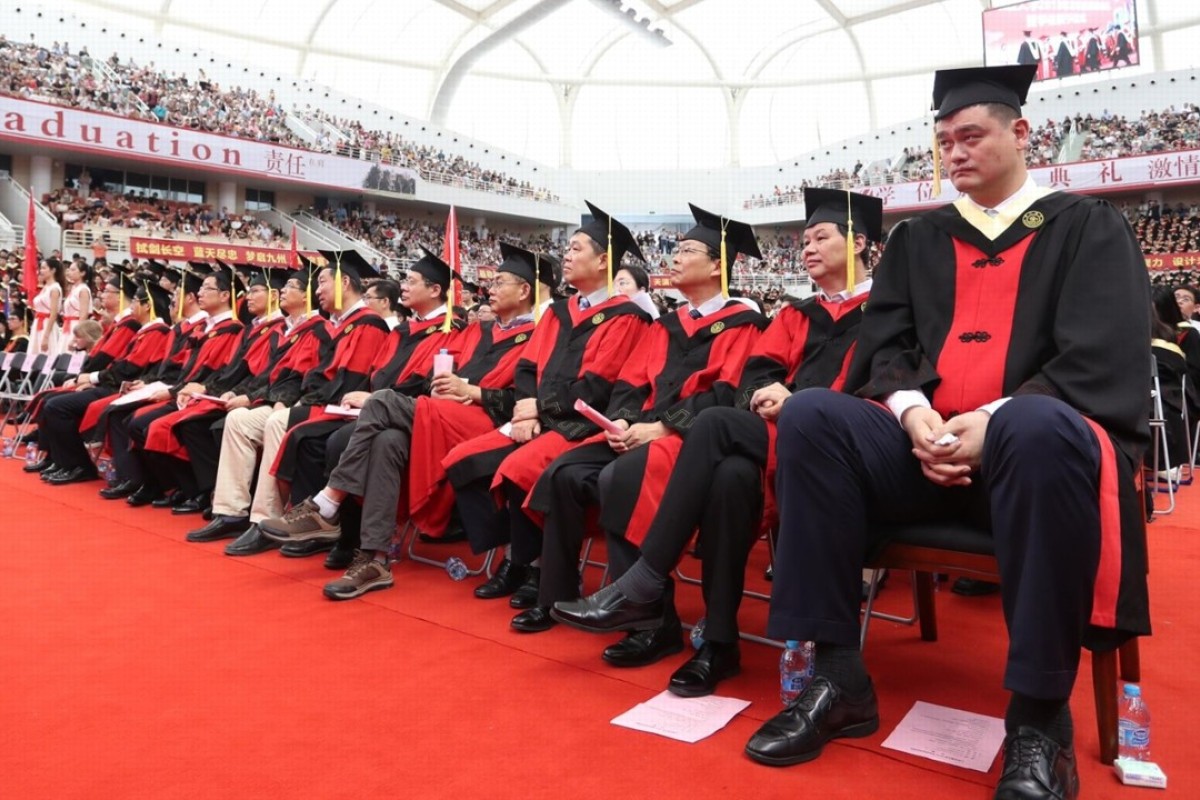 NBA legend Yao Ming finally graduates from Shanghai University after ...