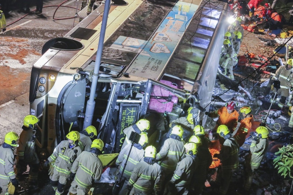 Manslaughter charges for Hong Kong KMB bus driver in crash that killed ...