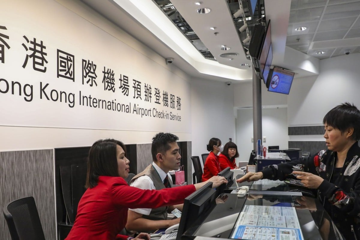Airport check-in service opened at Hong Kong end of newly opened Hong ...