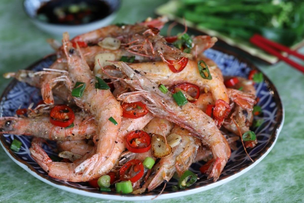 How to make salt and pepper shrimp taste fresh and juicy: keep the ...