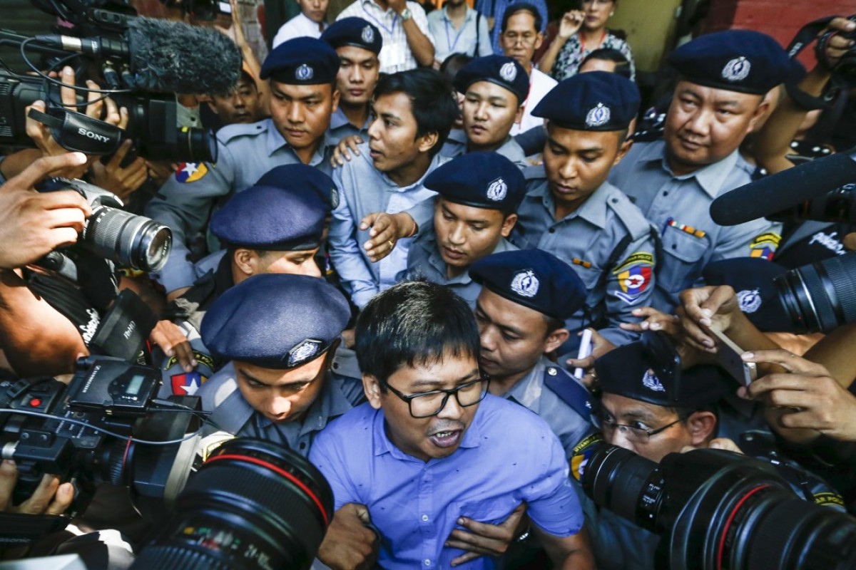 For Myanmar’s jailed reporters, Time magazine cover coincides with grim ...