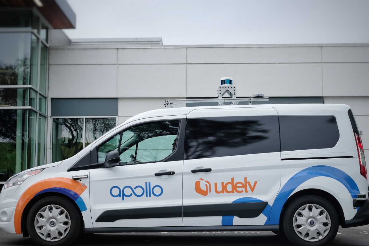 China’s national AI champion Baidu to test driverless delivery vans in ...