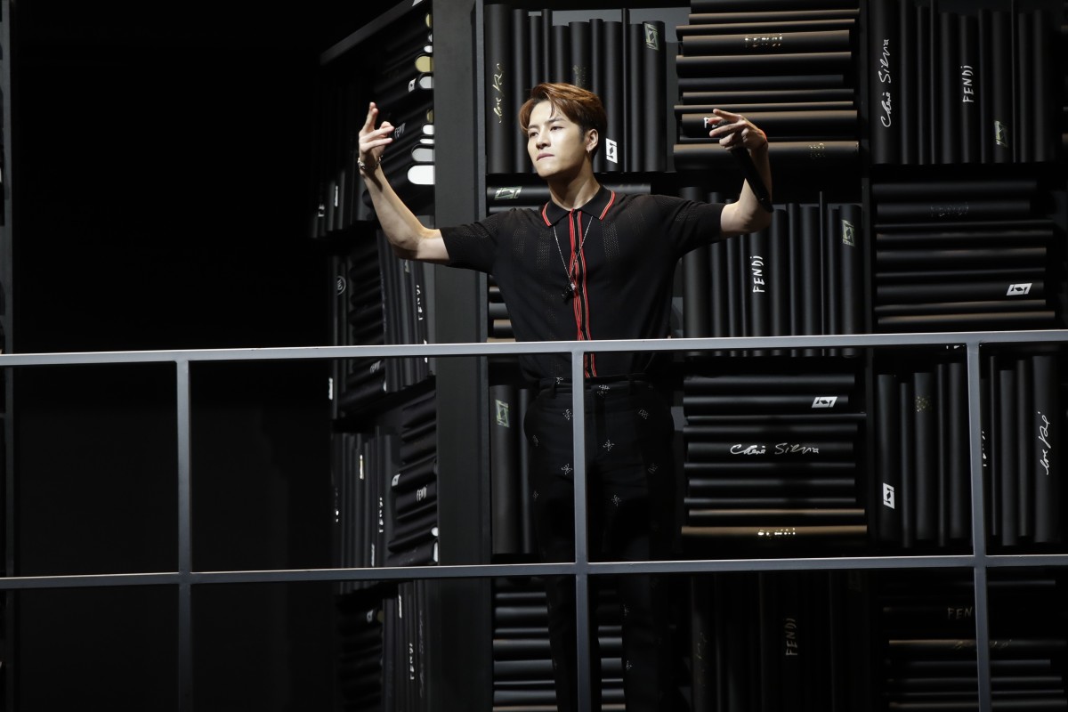 Chinese rapper Jackson Wang performs for Fendi at Milan Men’s Fashion ...