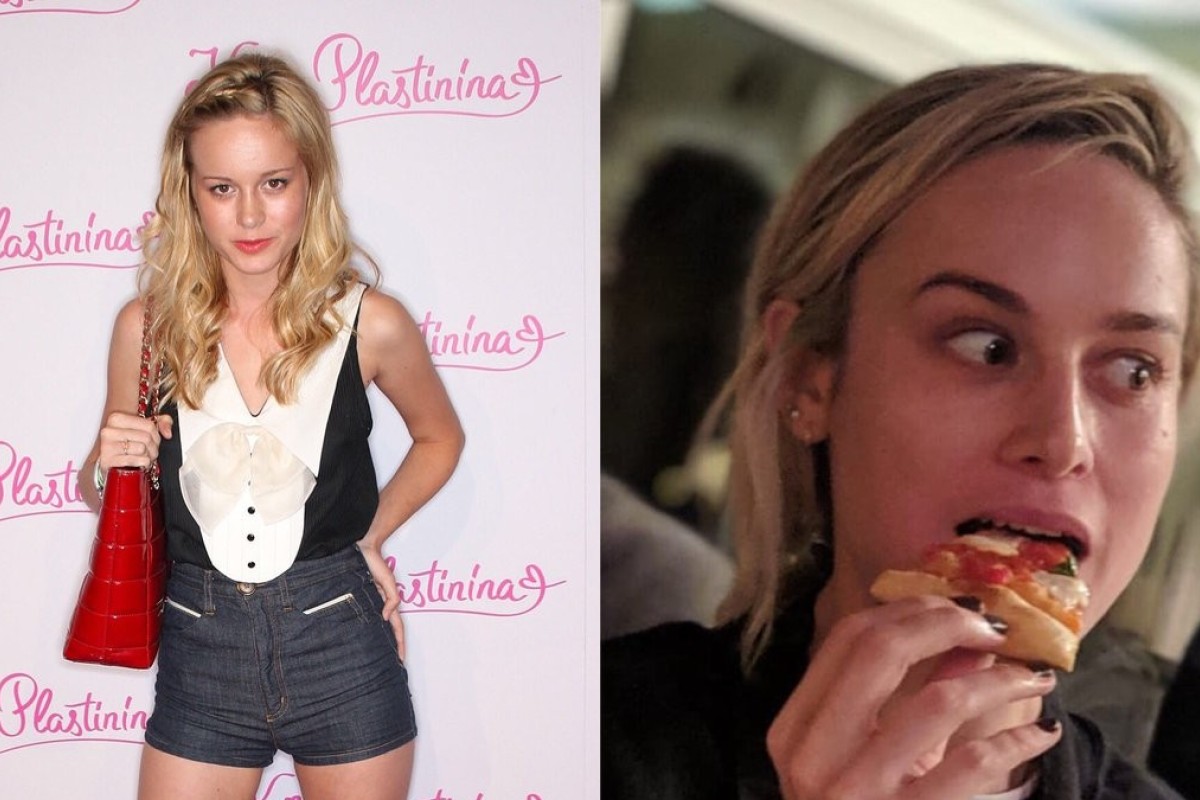 Pizza-eating Brie Larson and 9 best celebrity #10YearChallenge social ...