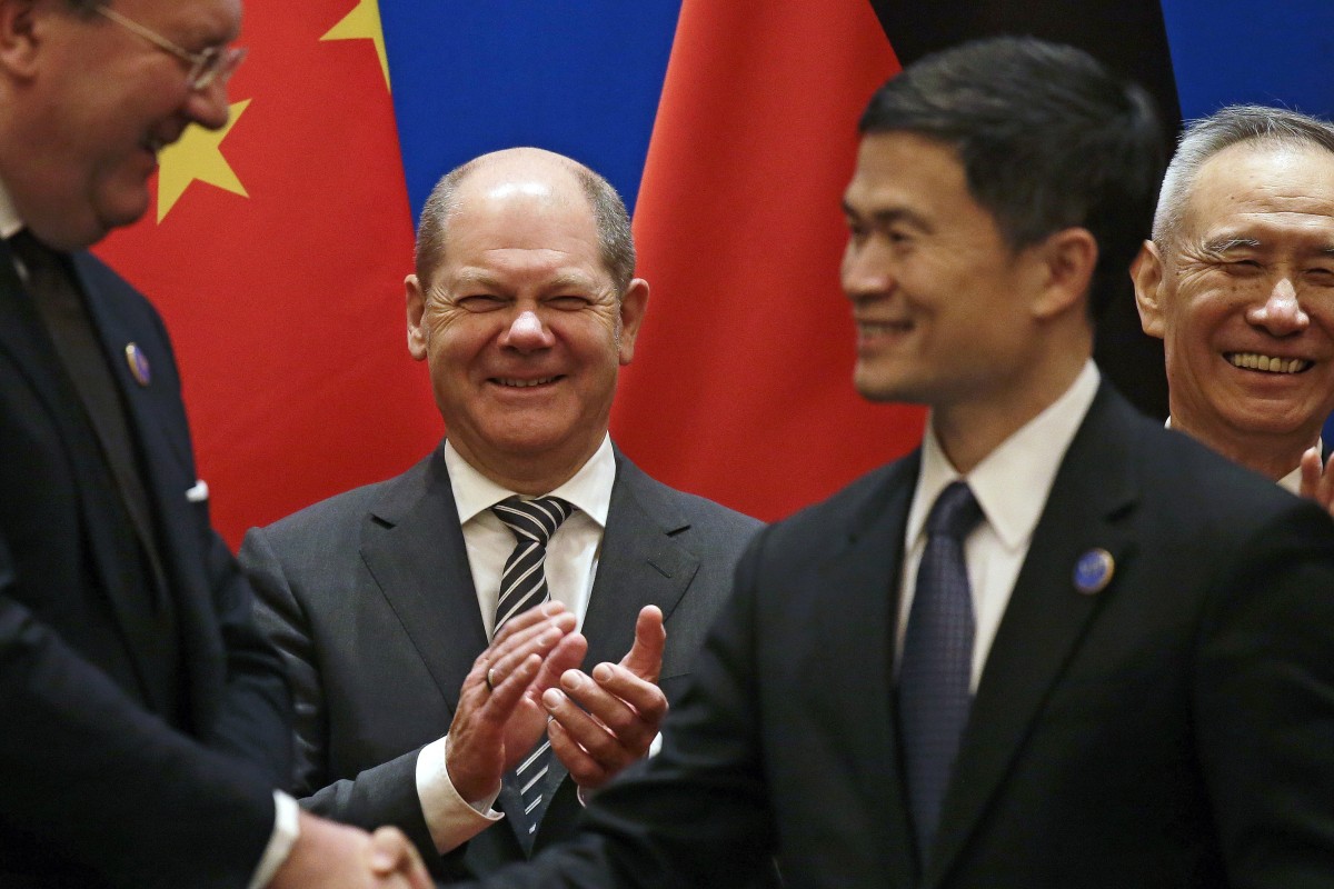 Germany and China set aside differences to stress importance of ...