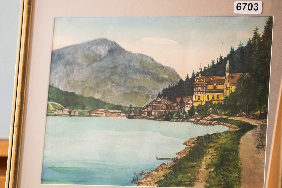 Hitler paintings and Nazi memorabilia go under the hammer at ‘special ...