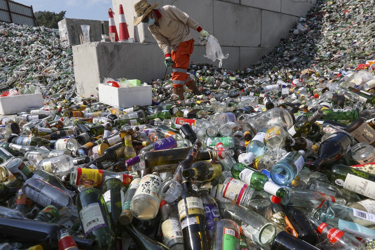 Sort your rubbish properly, Hong Kong’s glass recyclers tell residents ...