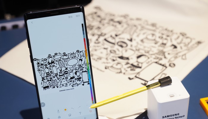 how to draw on galaxy note 9