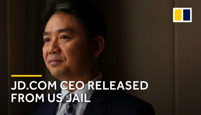 JD.com’s billionaire CEO released after US arrest | South China Morning ...